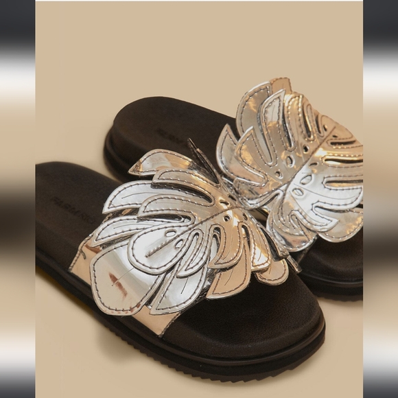 FARM Rio | Shoes | Farm Rio Monstera Slide Sandals | Poshmark
